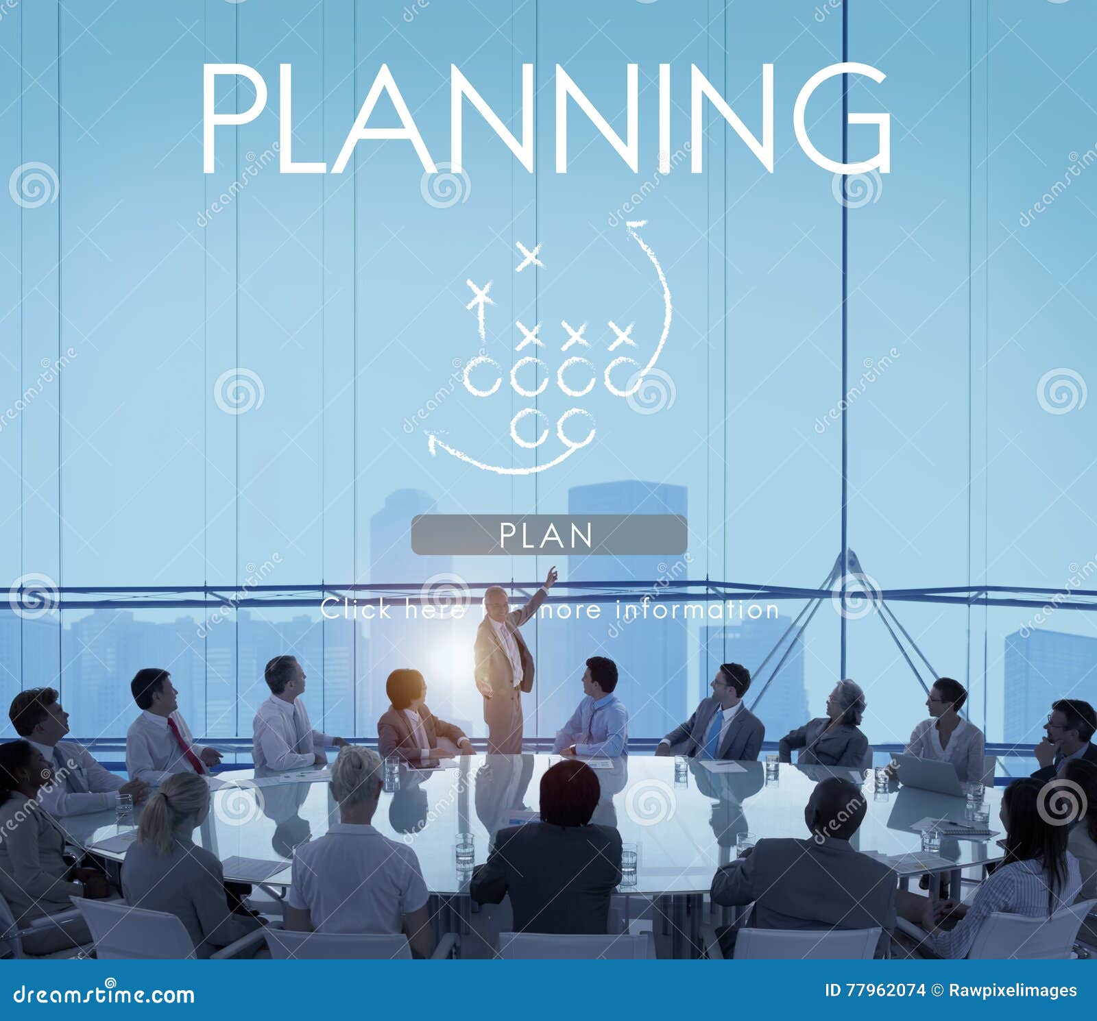 Planning Ideas Mission Planning Process Solution Concept Stock Photo ...