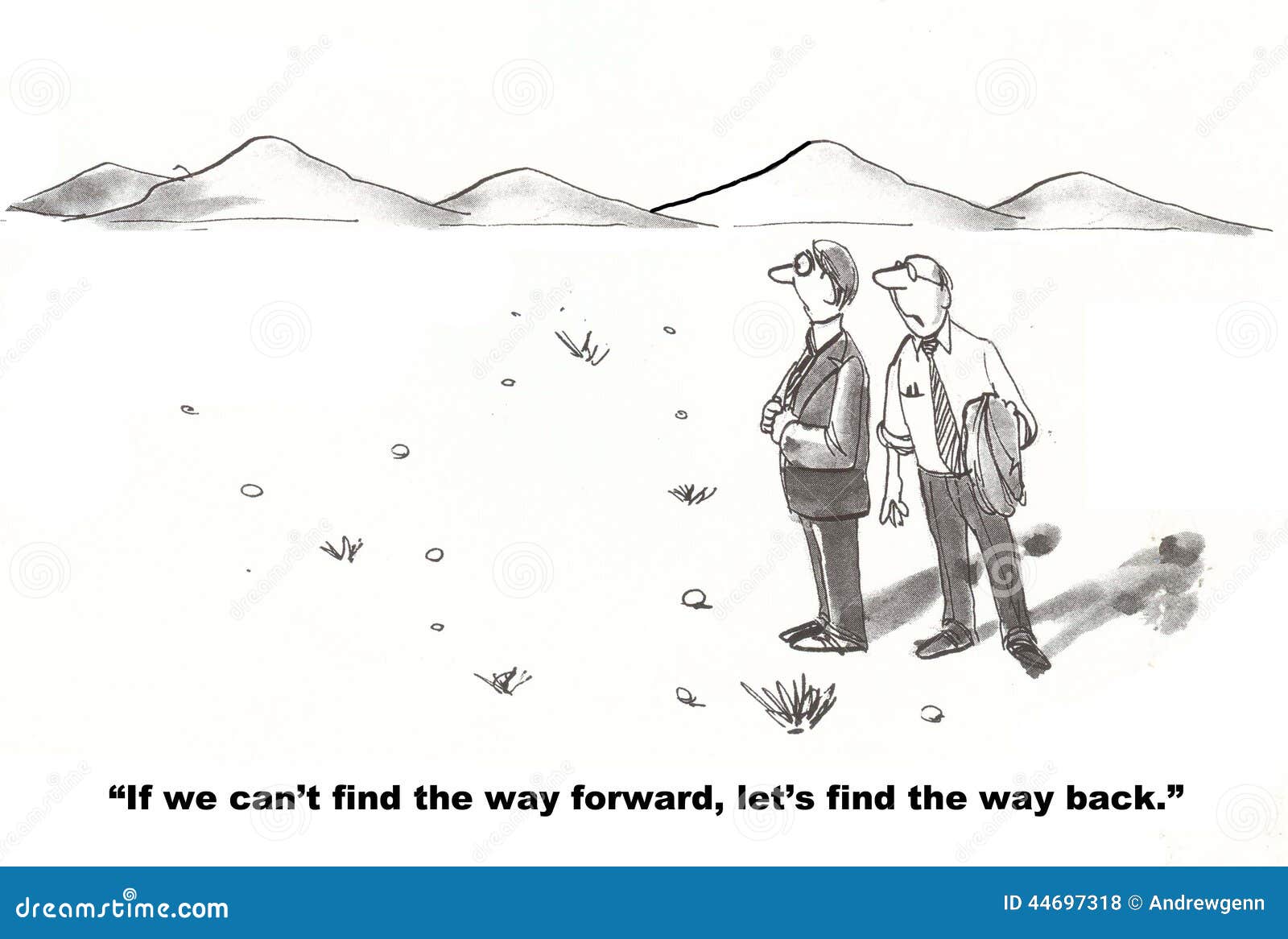 Planning stock illustration. Illustration of humor, create - 44697318