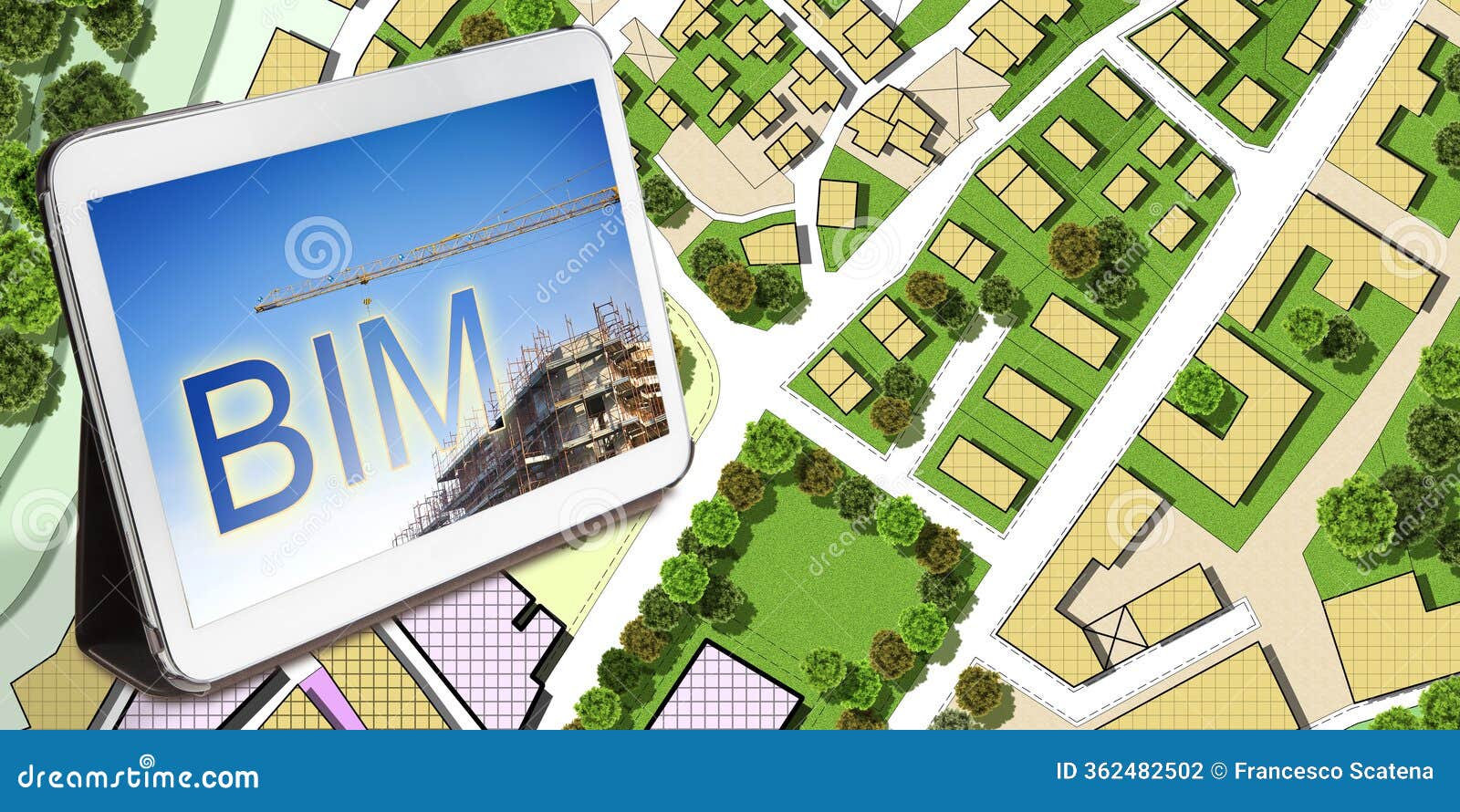 Planning a New City with BIM, Building Information Modeling System, a ...