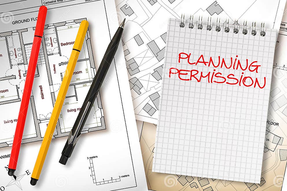 Planning Permission Concept with Imaginary General Urban Plan ...