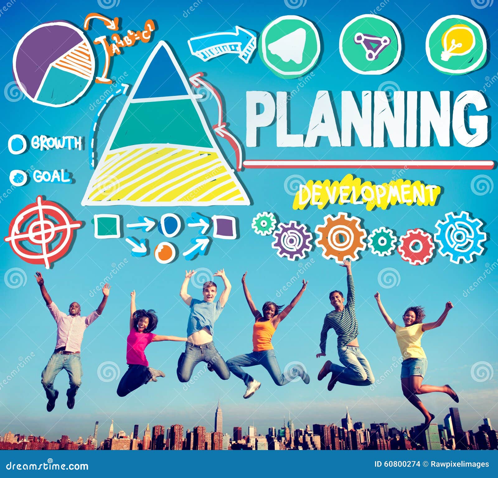 Planning Plan Strategy Growth Development Concept Stock Photo - Image ...