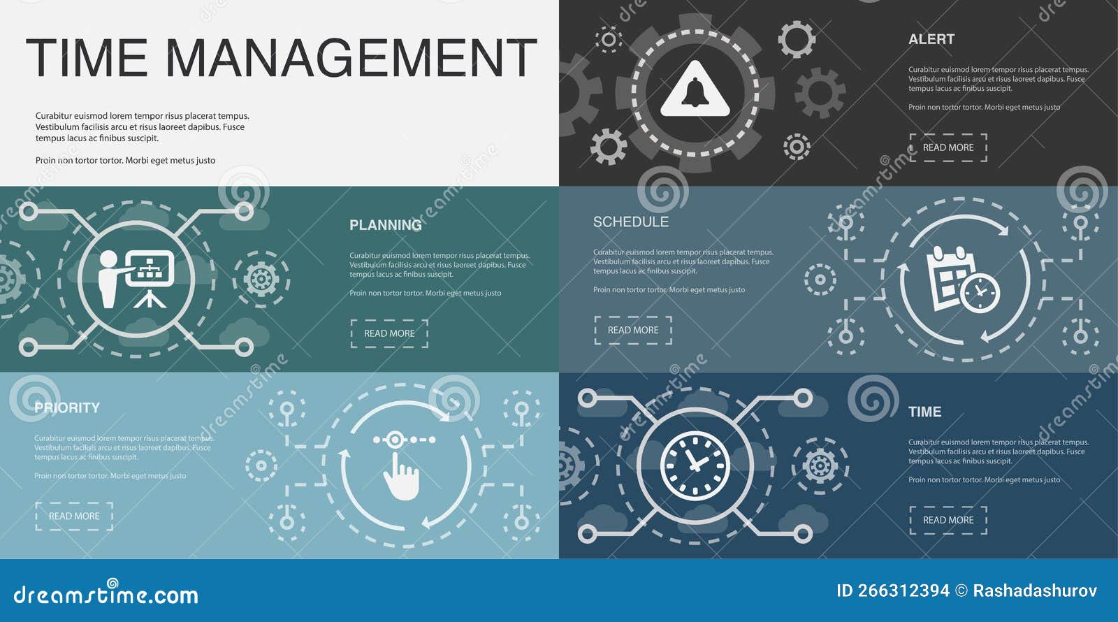 Planning, Priority, Alert, Schedule Stock Illustration - Illustration ...
