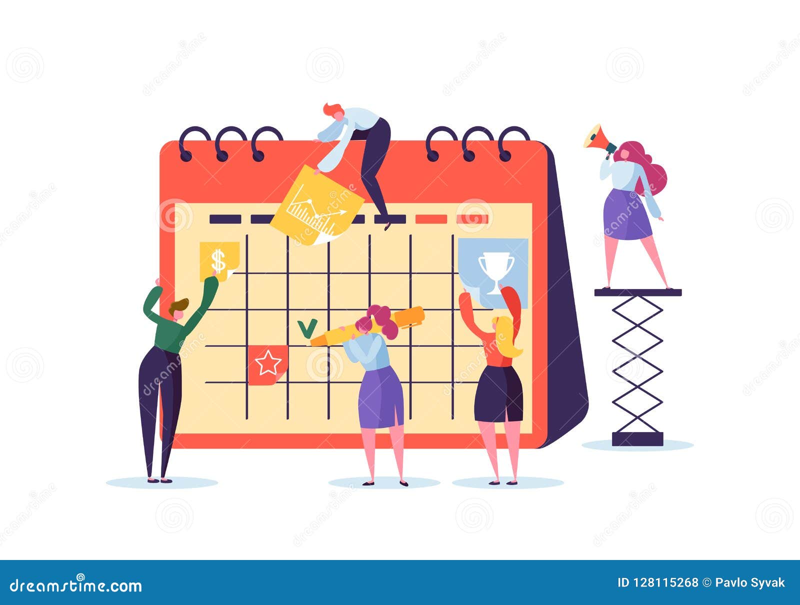 Team Planner Stock Illustrations – 3,125 Team Planner Stock ...