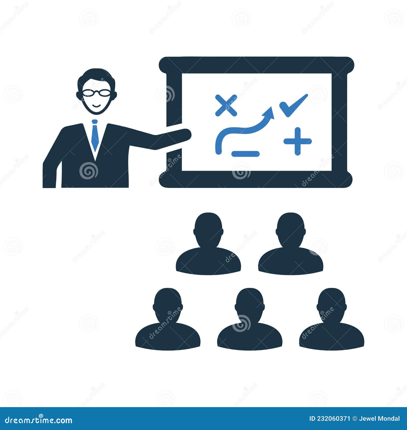 Planning, Solution, Strategy Icon. Simple Flat Design Concept Stock ...