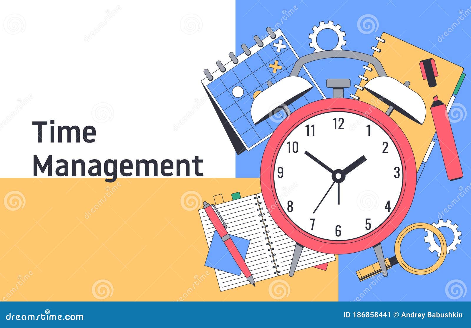 Planning and Strategy Tools for Effective Time Management 2 Stock ...