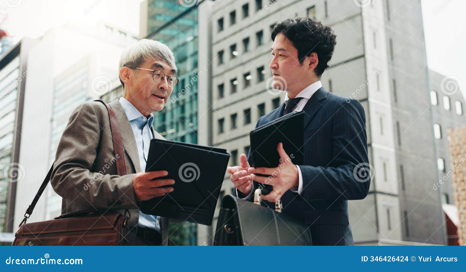 Planning, Teamwork and Business People in City for Documents ...