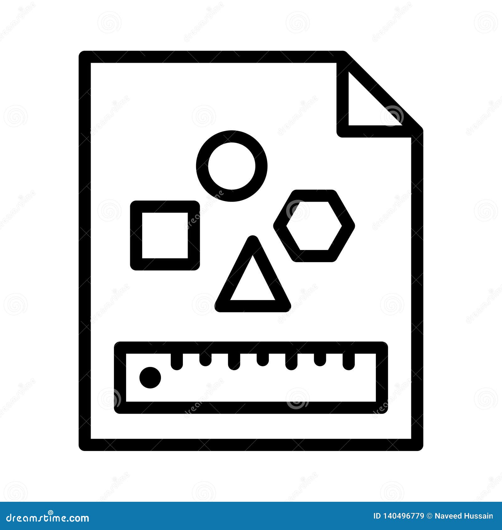 Planning Thin Line Vector Icon Stock Illustration - Illustration of ... Planning Thin Line Vector Icon Stock Illustration - Illustration of ...