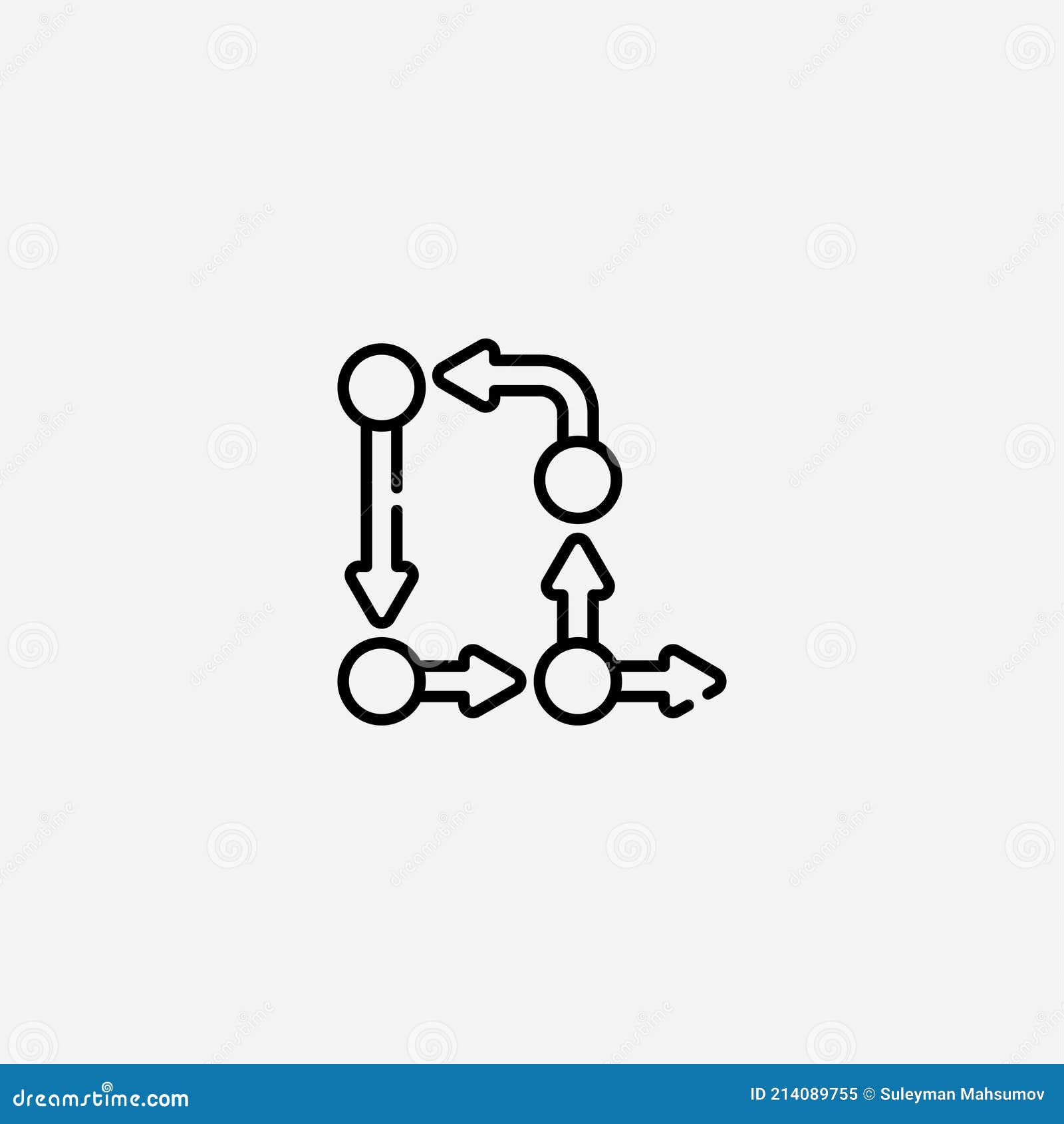 Planning Vector Icon Sign Symbol Stock Vector - Illustration of icons ...
