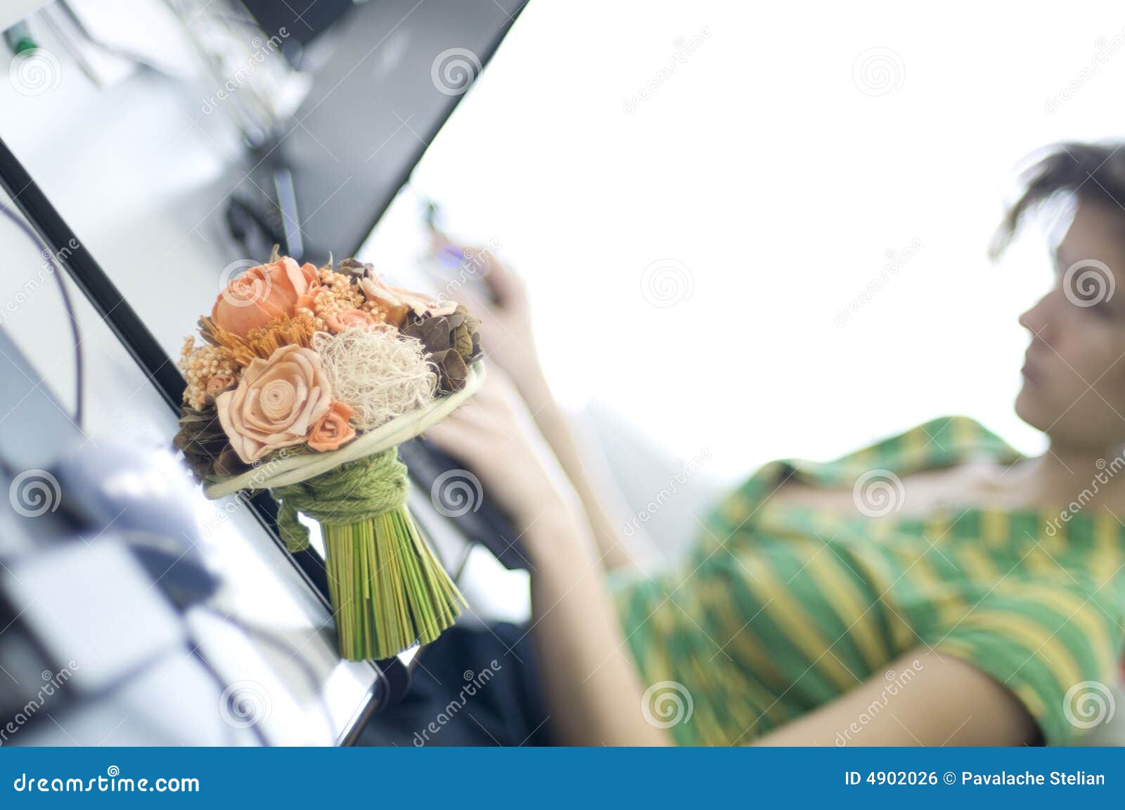 Planning a Wedding on Computer Stock Photo - Image of bride, sample ...