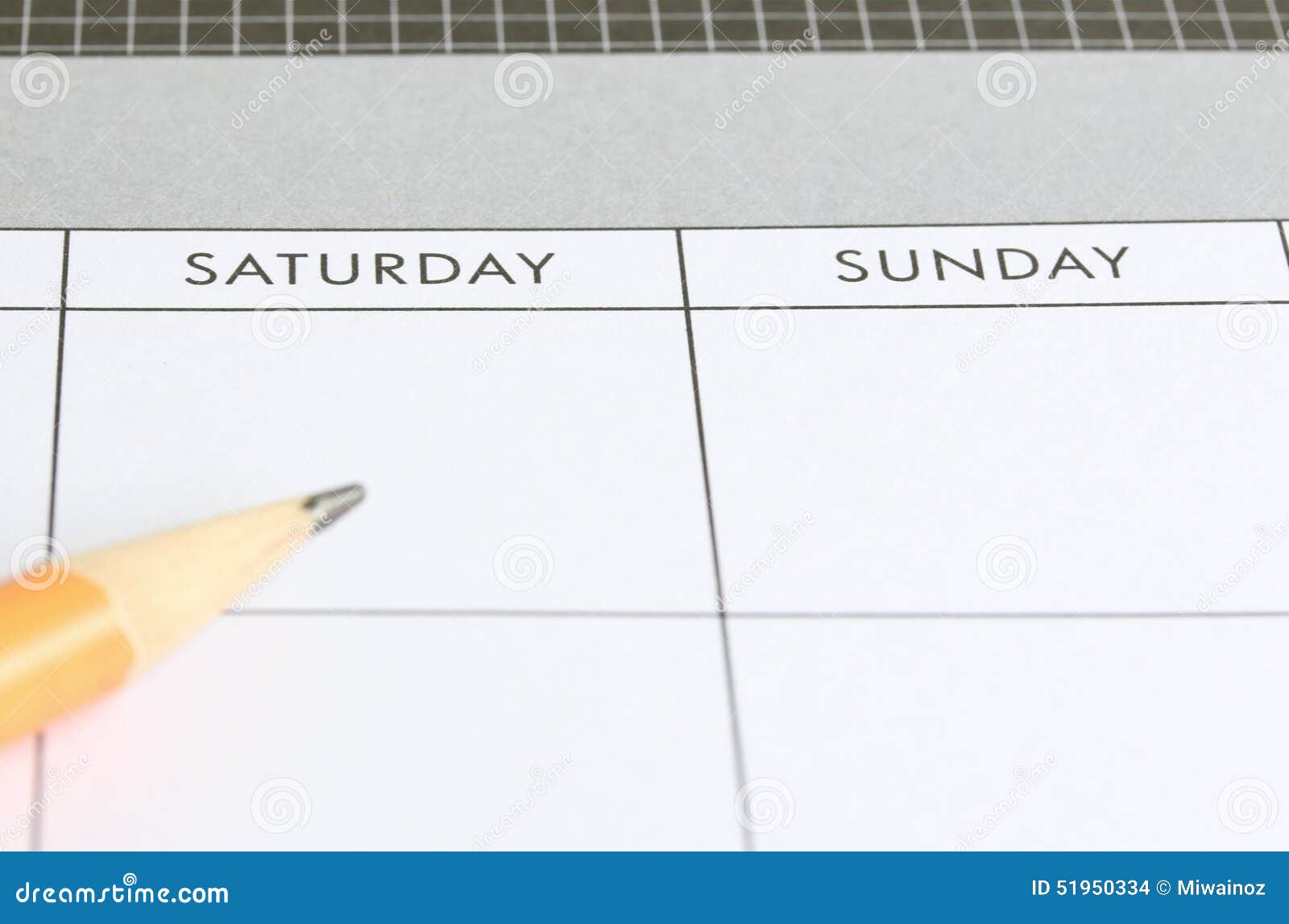 Planning a Weekend stock photo. Image of timetable, weekend - 51950334