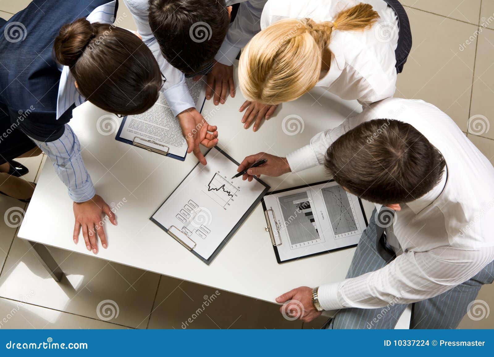 Planning work stock photo. Image of collar, explaining - 10337224