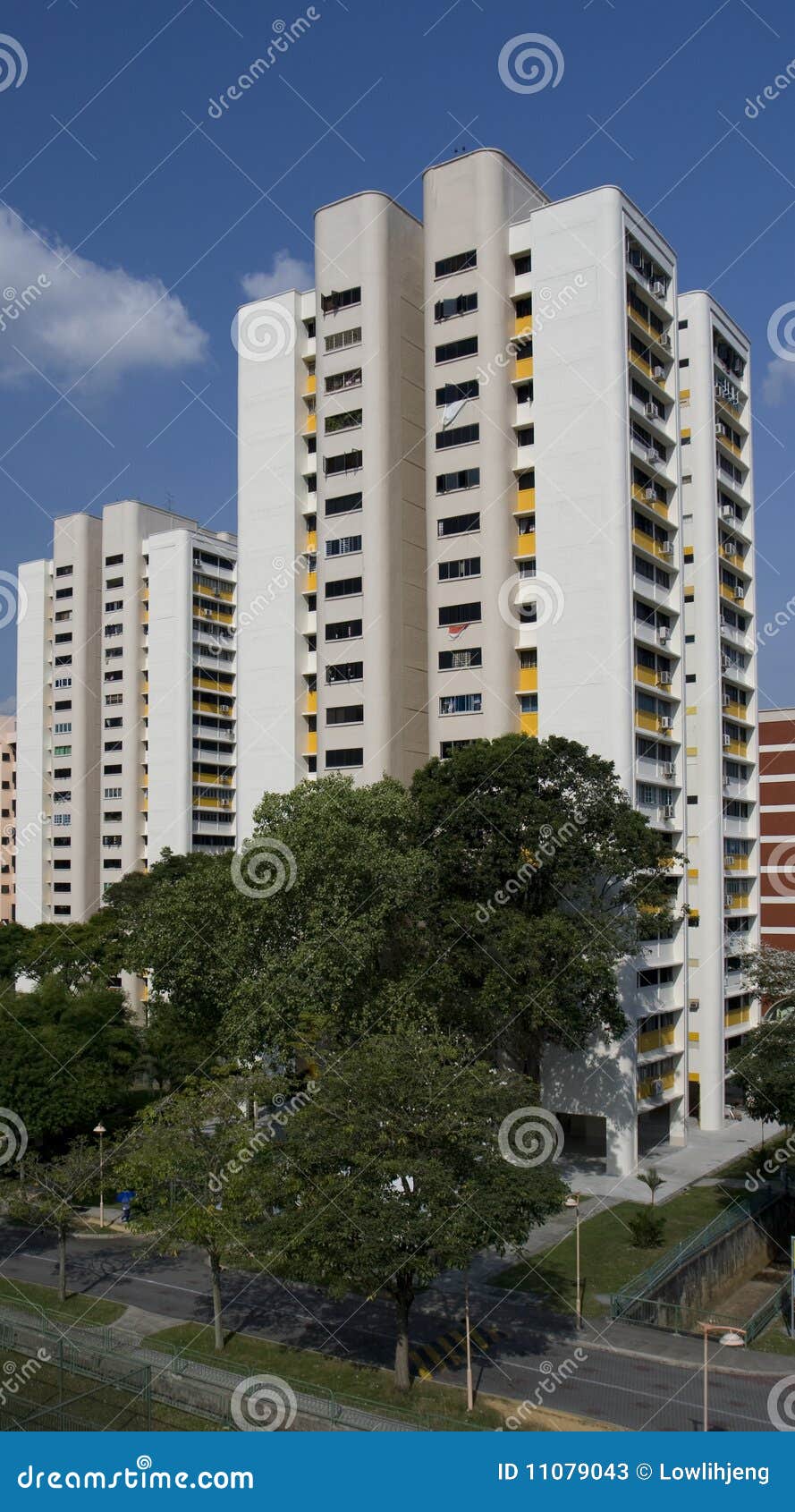 Planos de HDB em Singapore imagem de stock. Imagem de bloco - 11079043