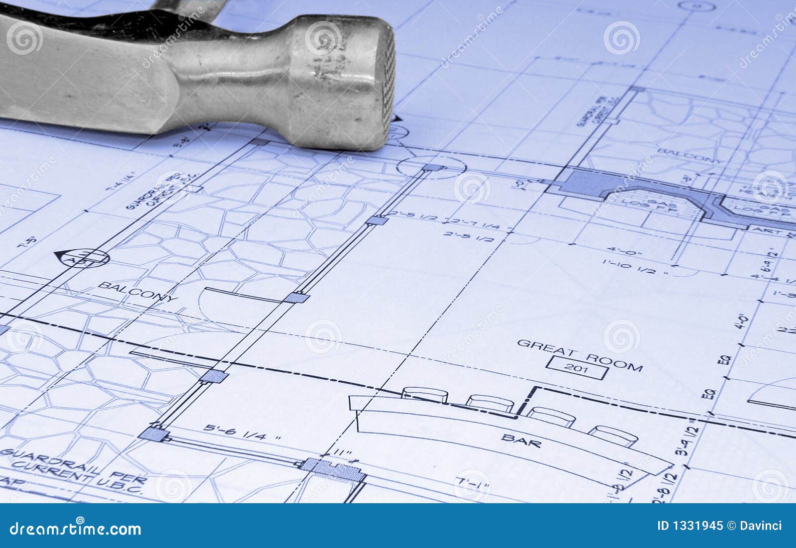 Plans stock image. Image of design, build, specifations - 1331945