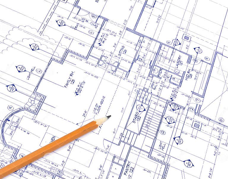 Plans stock photo. Image of print, plot, contractor, drawing - 561508