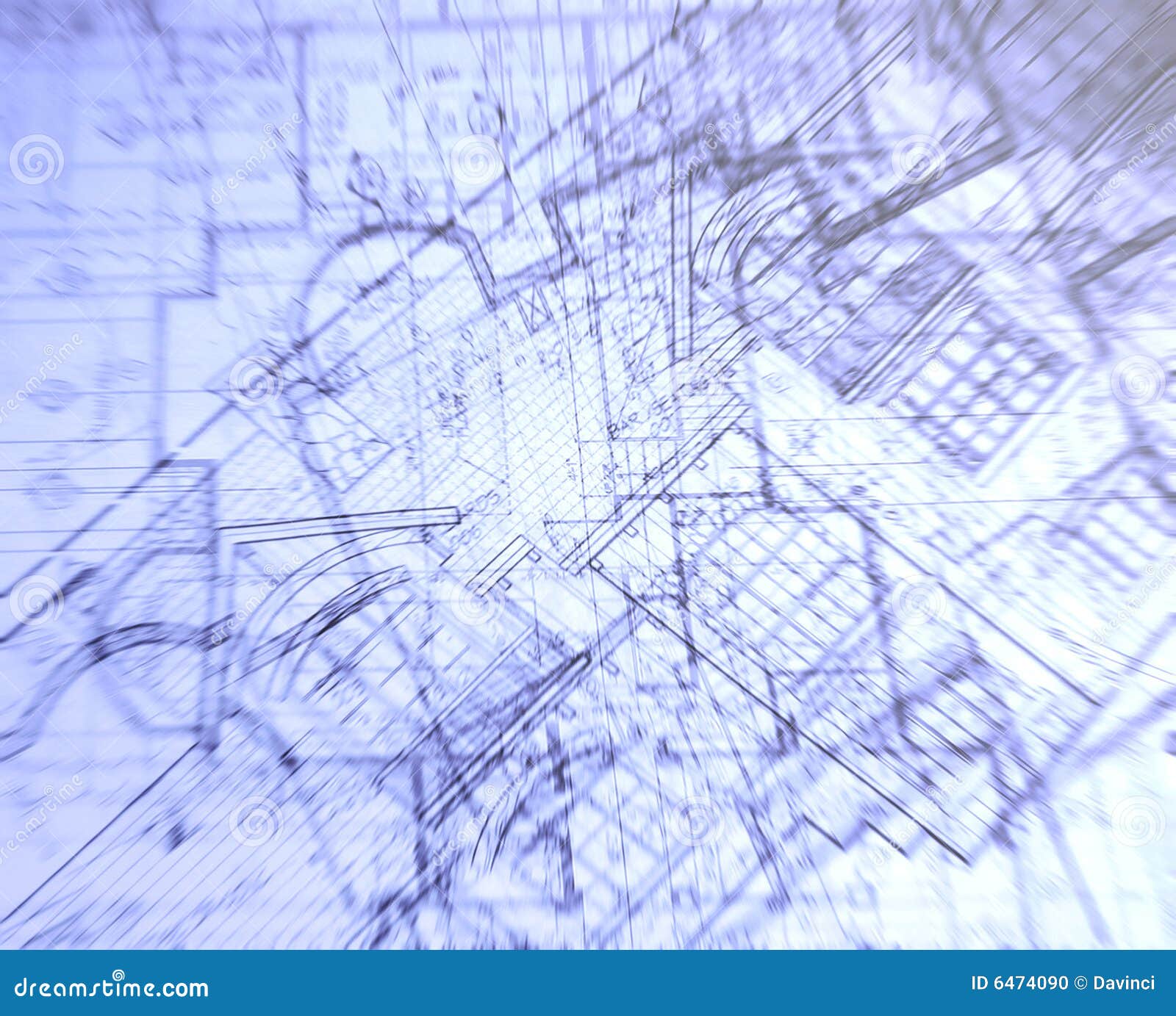 Plans stock illustration. Illustration of blueprint, abstract - 6474090