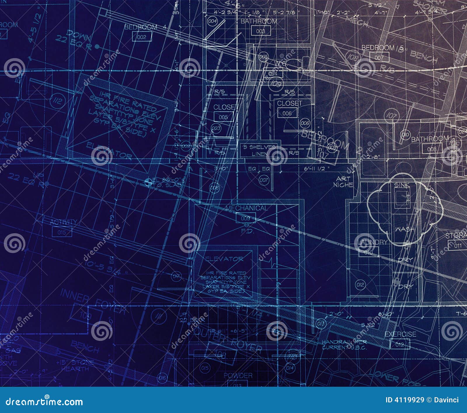 Plans abstract stock image. Image of engineering, grid - 4119929