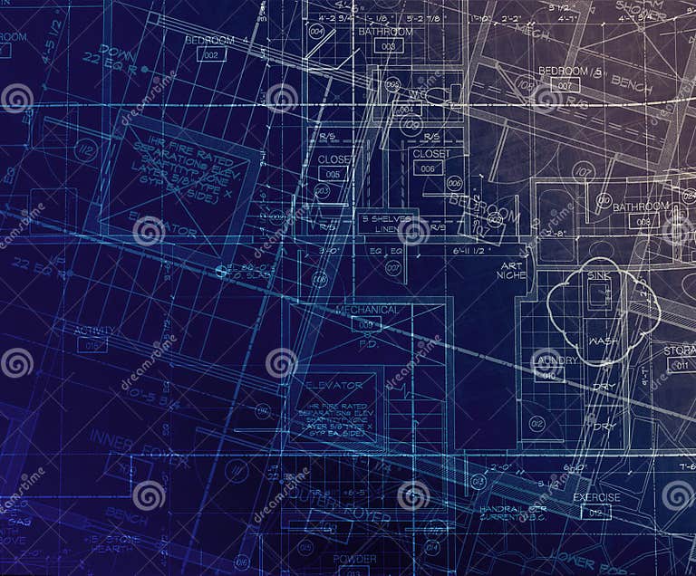 Plans abstract stock image. Image of engineering, grid - 4119929