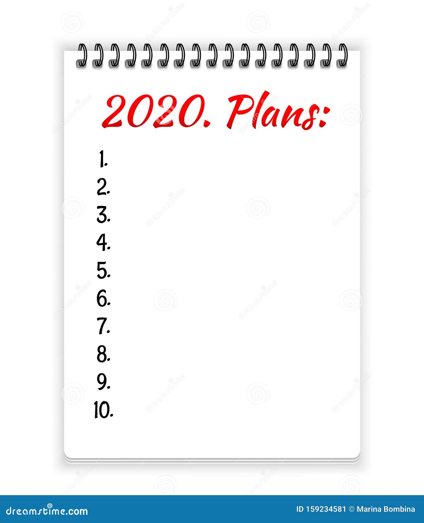 2020 Plans Word Block Royalty-Free Stock Photo | CartoonDealer.com ...