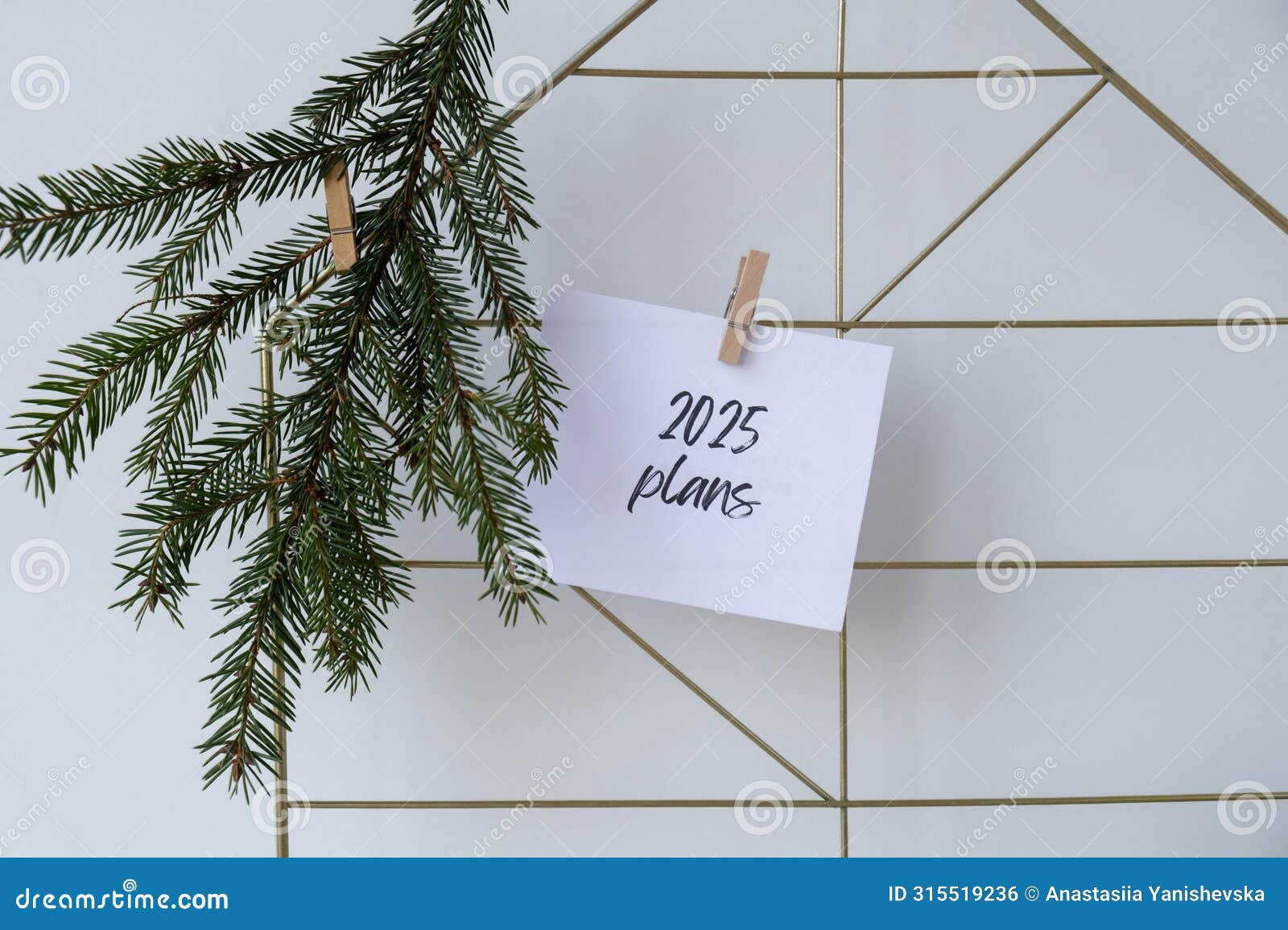 2025 PLANS Text on White Paper Note on Vision Board with Christmas ... 2025 PLANS Text on White Paper Note on Vision Board with Christmas ...