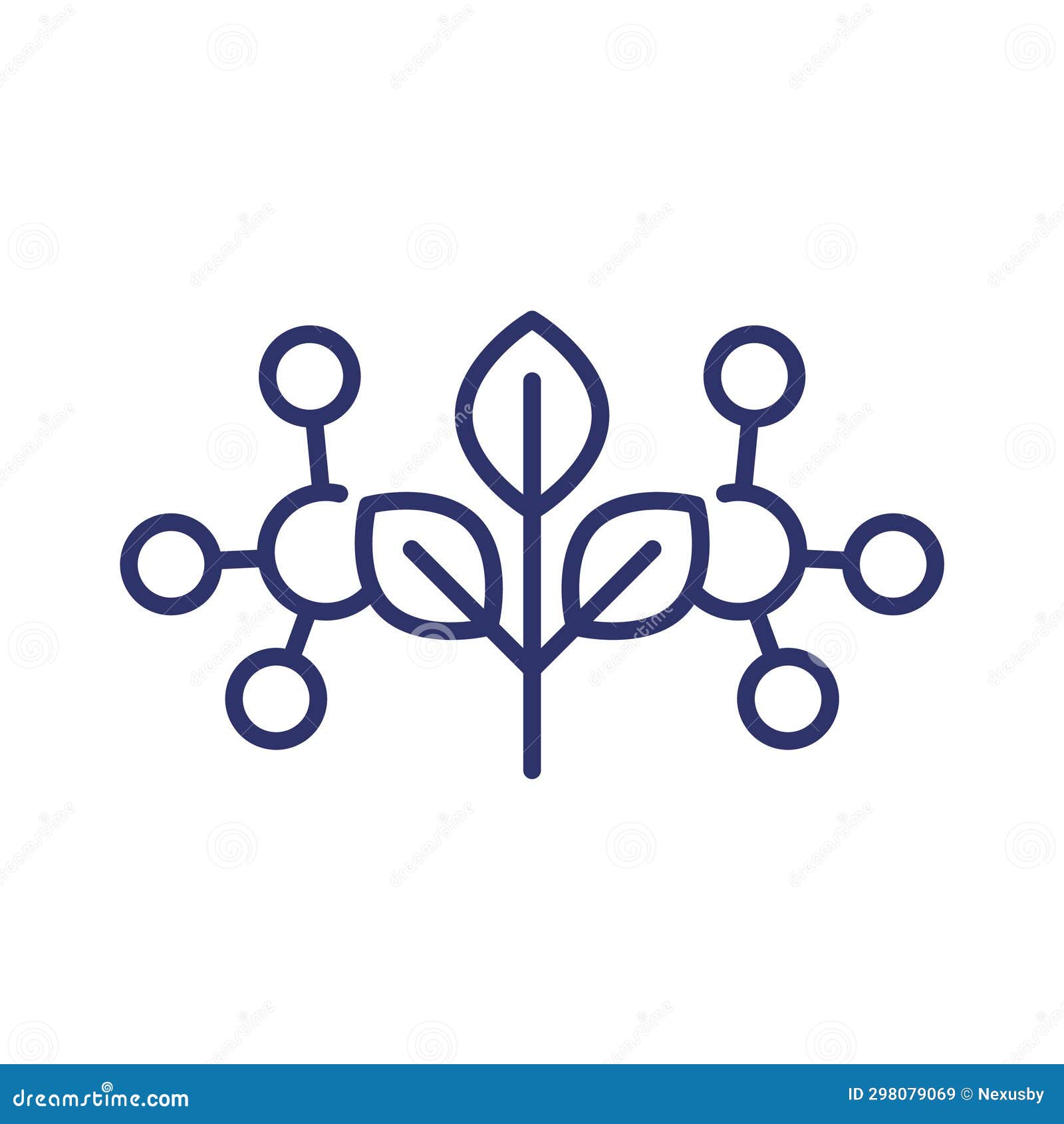 Plant-based Protein Line Icon, Vector Stock Illustration - Illustration ...