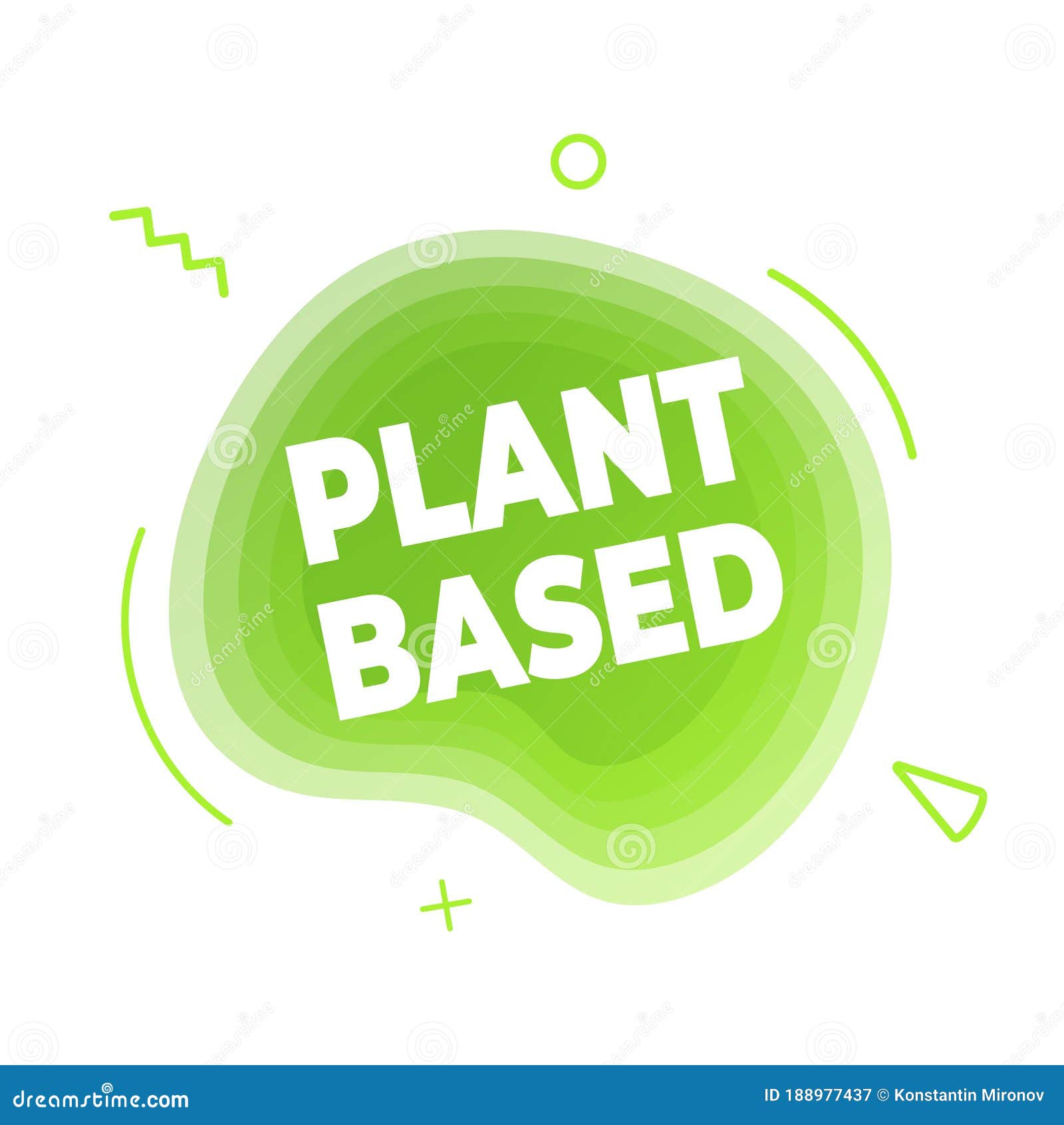 Plant Based Vegan Diet Icon Sign Stock Vector - Illustration of badge ...