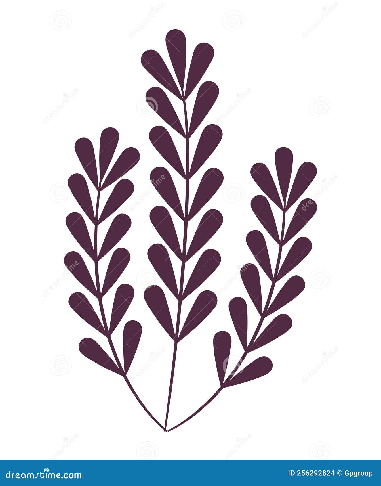 Plant Branches Illustration Stock Vector - Illustration of ecology ...