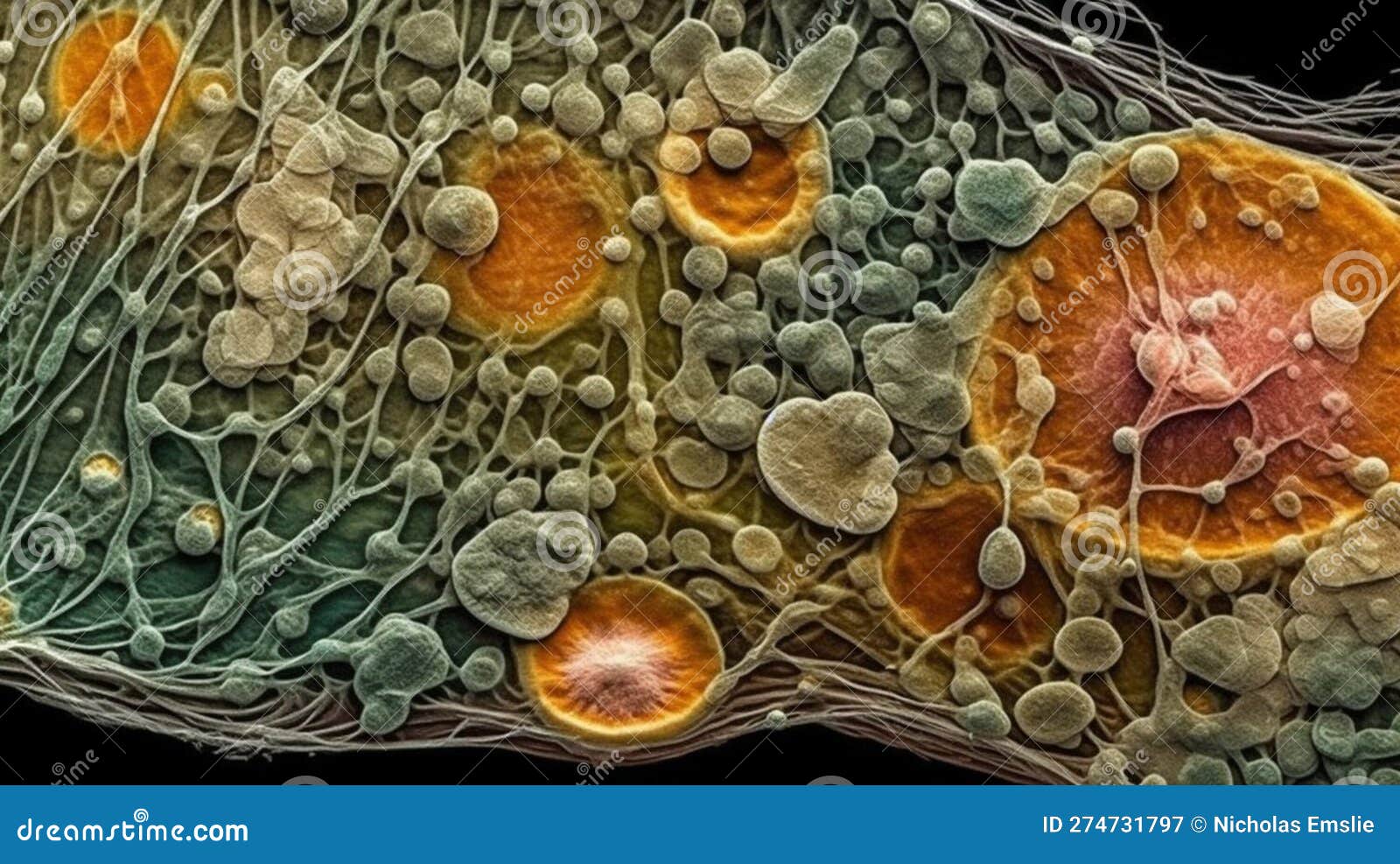 Plant Cell Eukaryotes Background Wallpaper For PowerPoint And ...