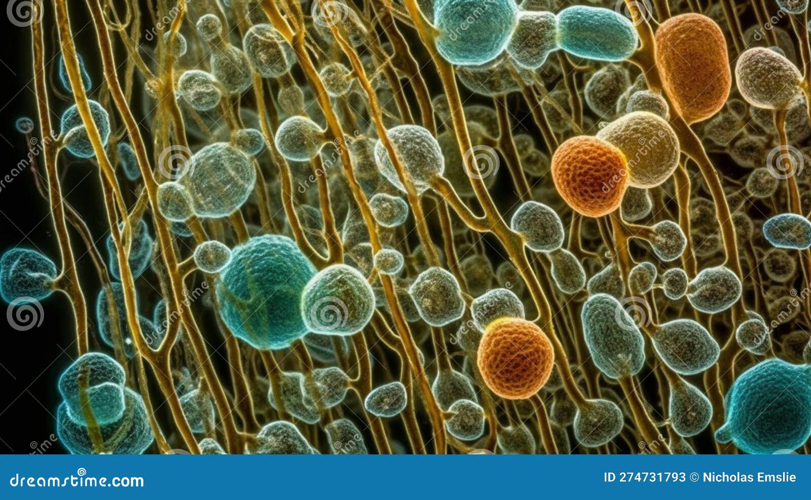 Plant Cell Eukaryotes Background Wallpaper For PowerPoint And ...