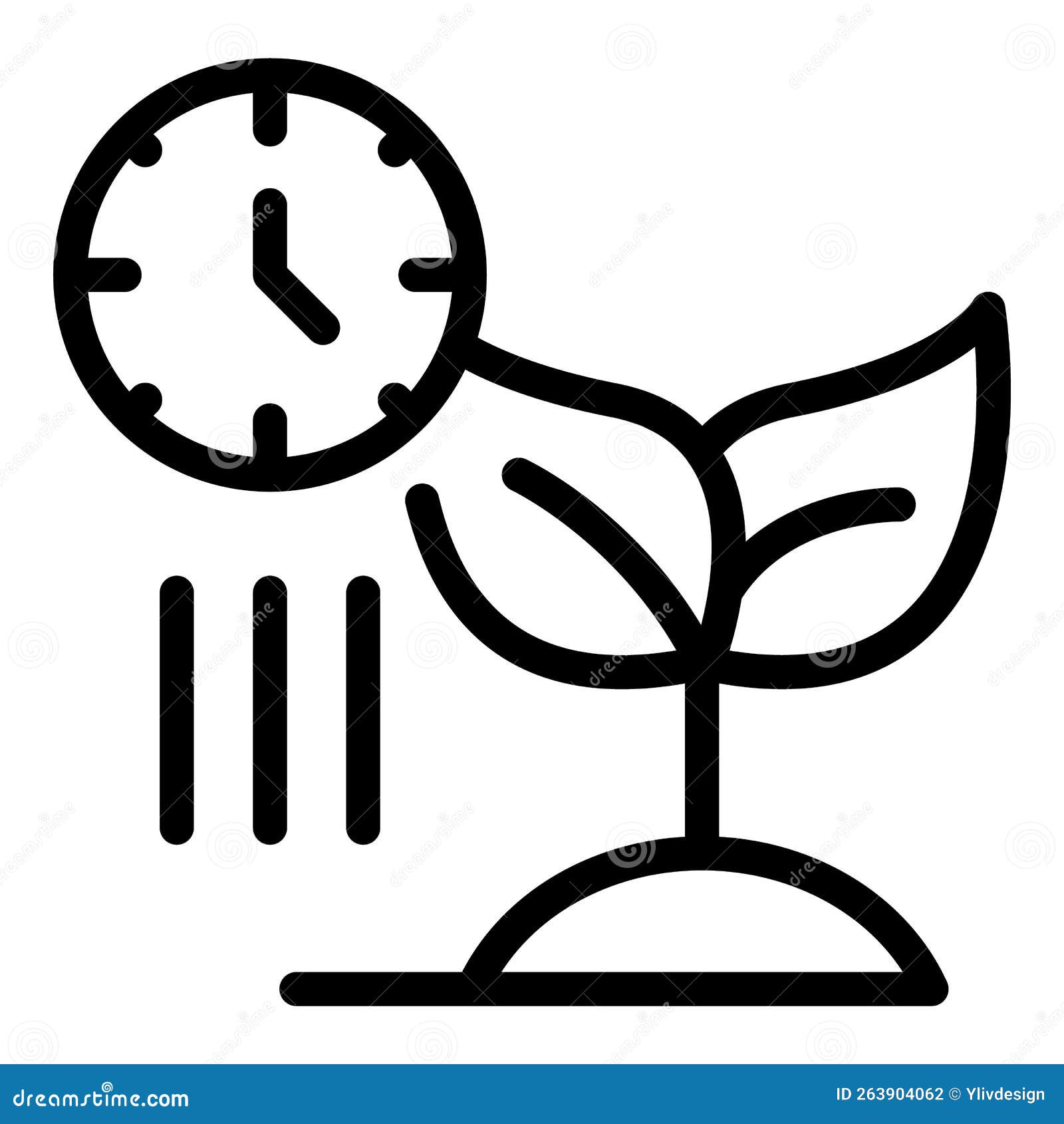 Plant Control Icon Outline Vector. Farmer Smart Stock Vector ...