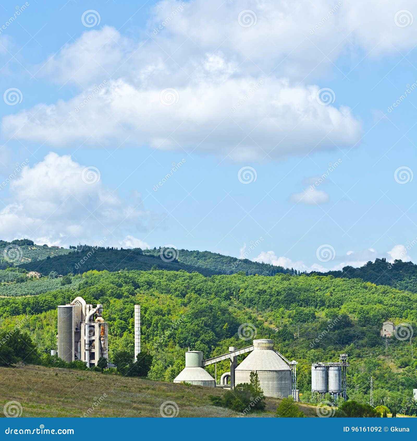 Plant in Italy stock photo. Image of engineering, dairy - 96161092