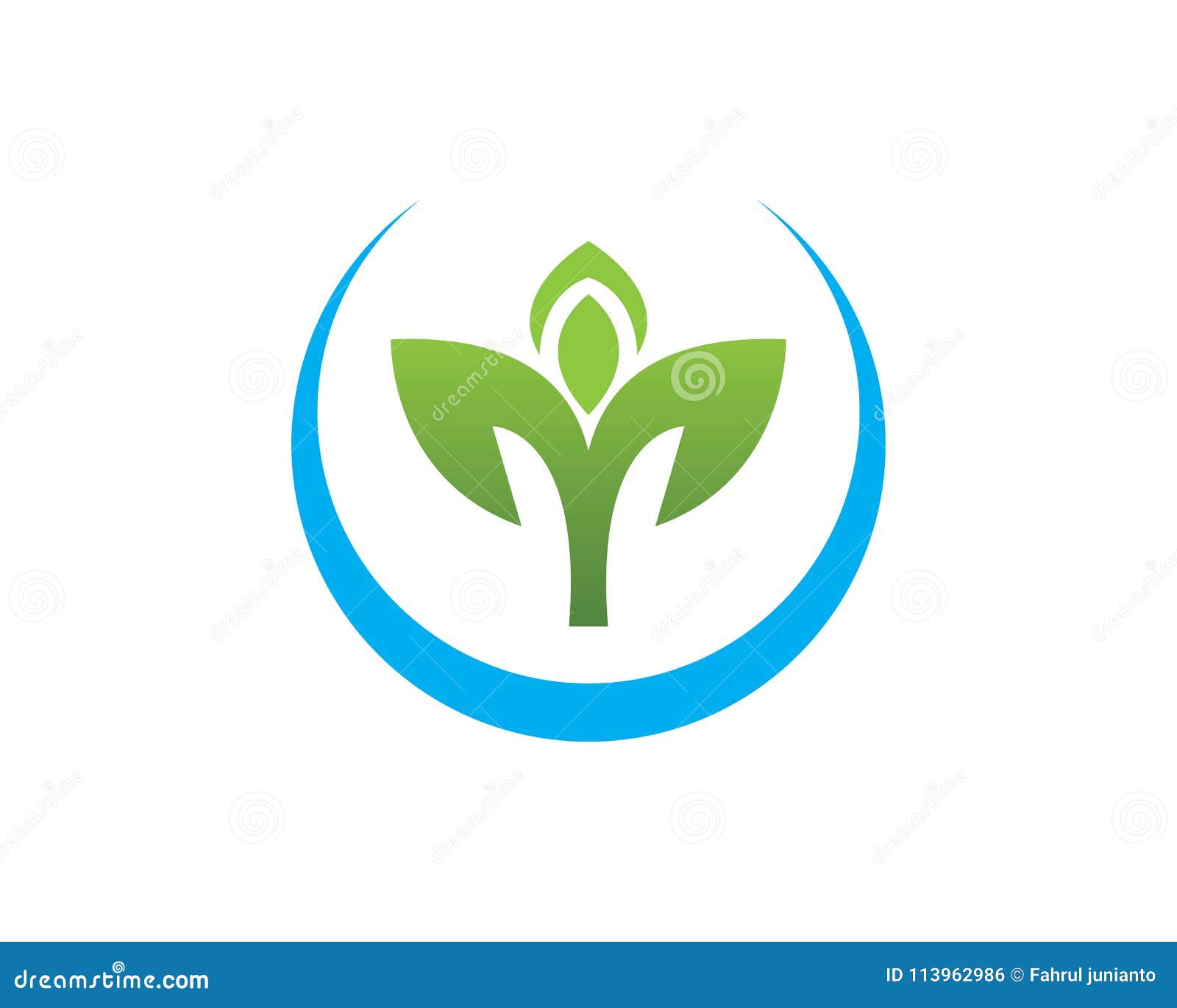 Plant logo design concept stock vector. Illustration of leave - 113962986