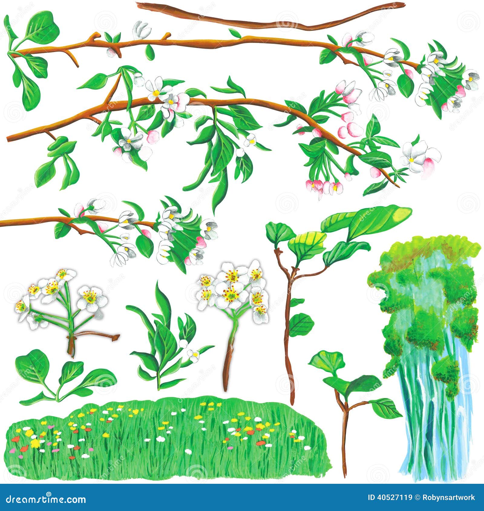 Plant Paint stock illustration. Illustration of leaf - 40527119