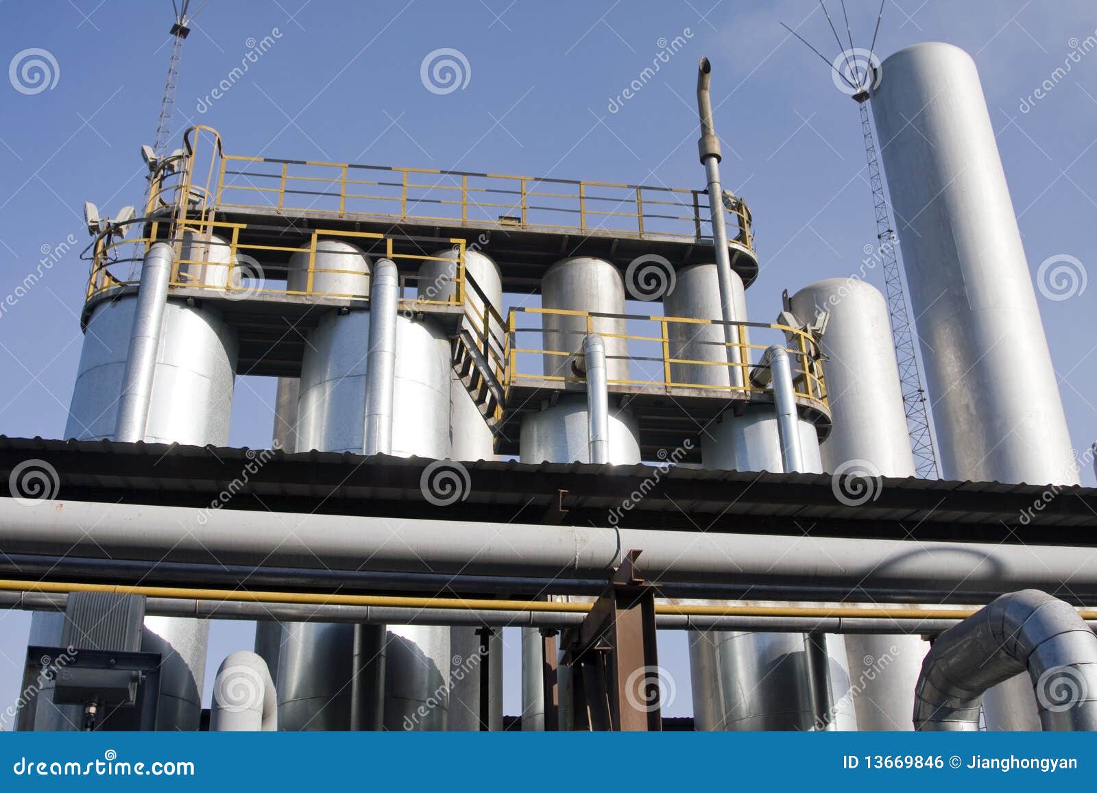 Plant Piping Picture. Image: 13669846