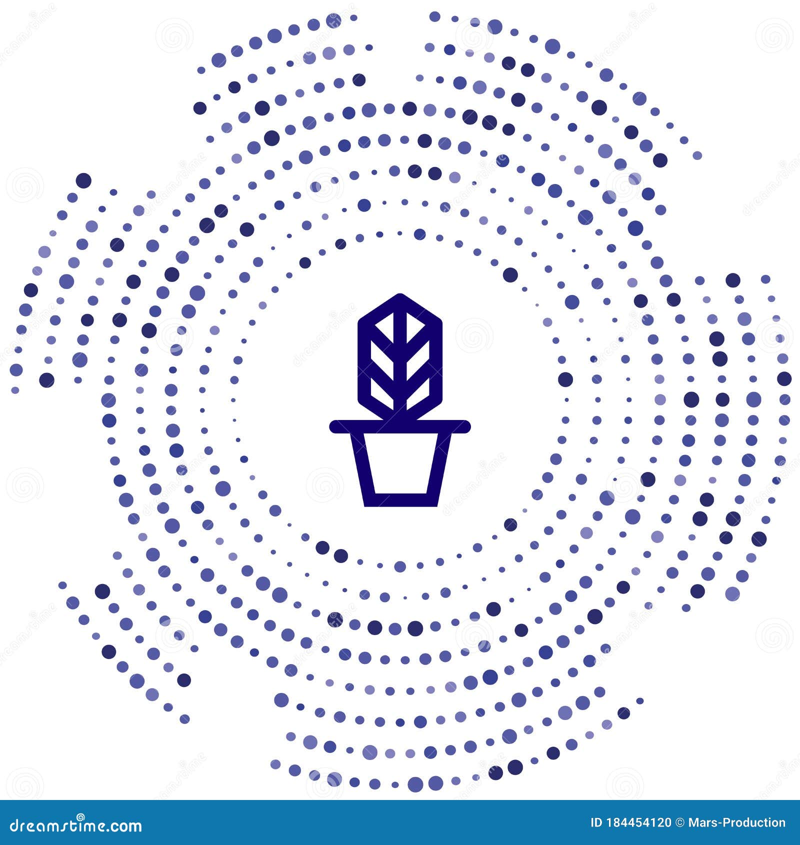 Plant Pot Vector Icon. Plant Pot Editable Stroke. Plant Pot Linear ...