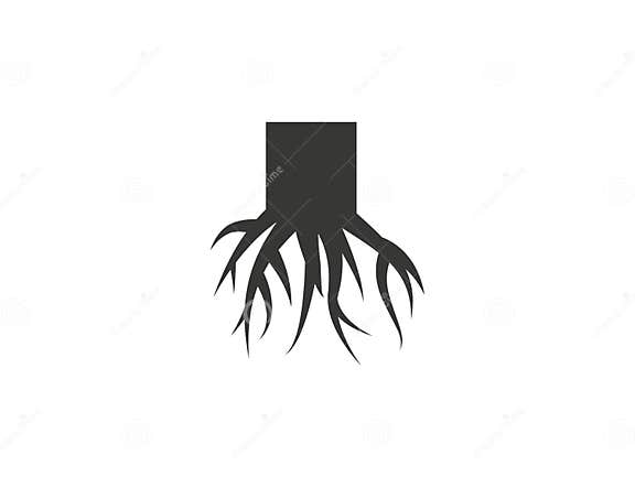 Plant, Roots Icon. Vector Illustration. Stock Illustration ...