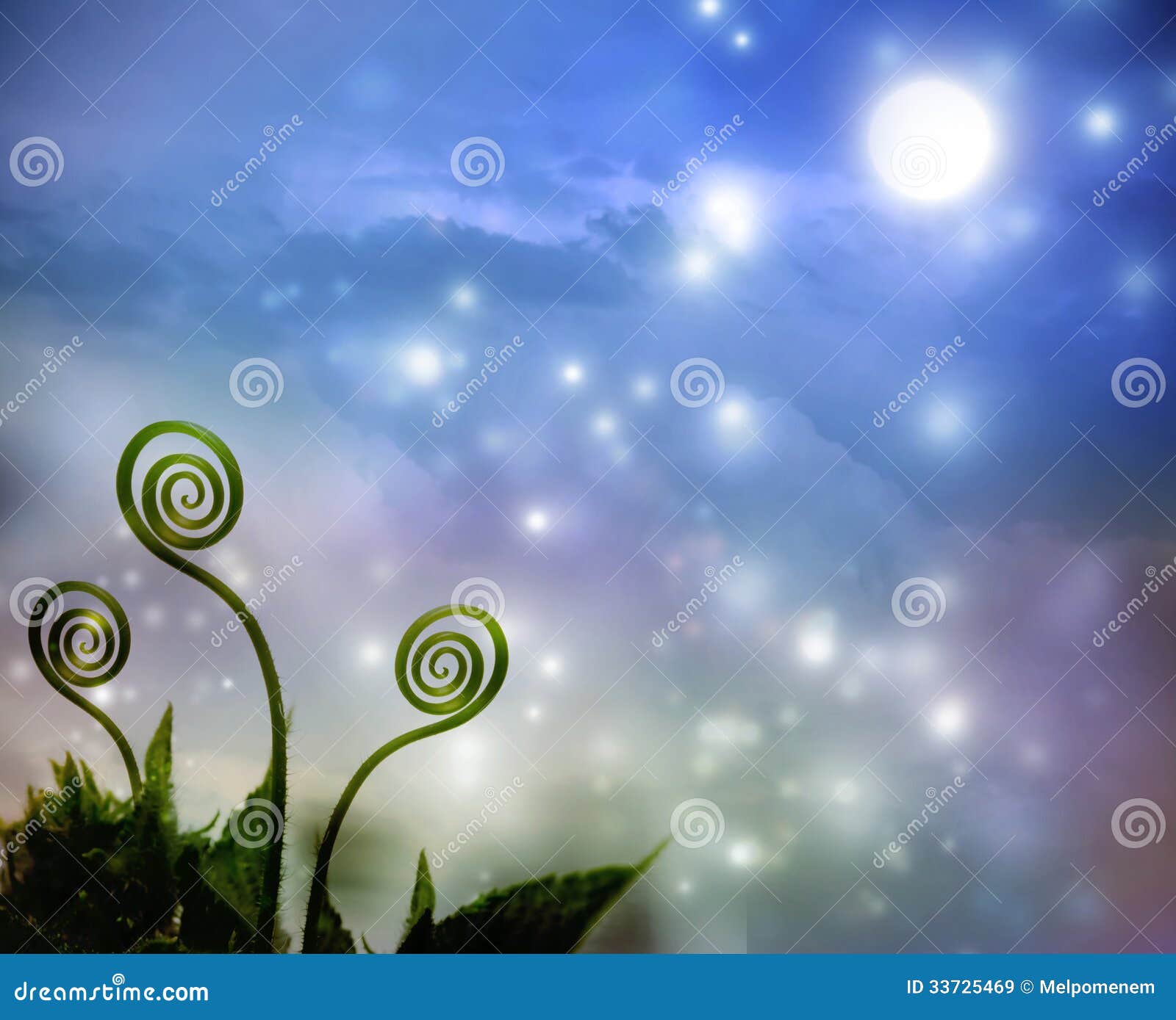 Tendrils Star Jasmine Royalty-Free Illustration | CartoonDealer.com ...