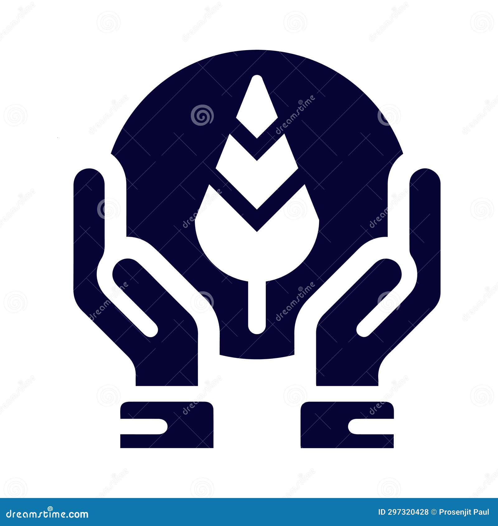 Plant, Tree, Hand, Care, Plant on Hand, Plant Care Icon Stock Vector ...