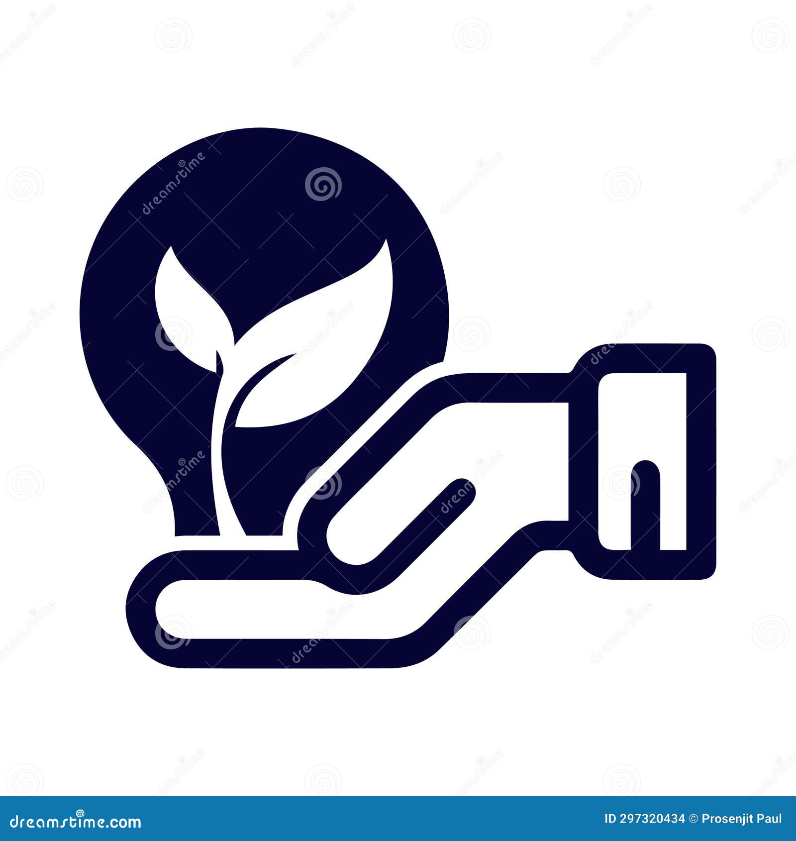 Plant, Tree, Hand, Care, Plant on Hand, Plant Care Icon Stock Vector ...