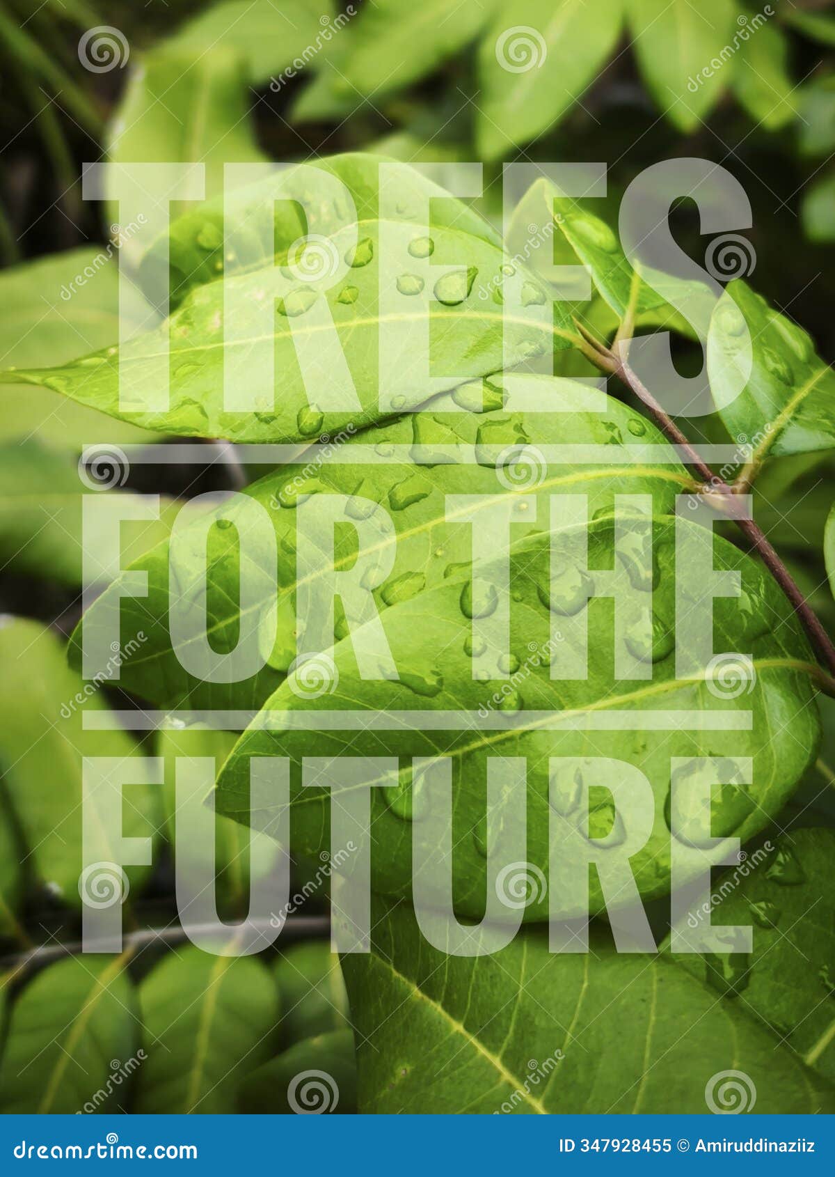 Plant trees save the earth stock image. Image of oxygen - 347928455