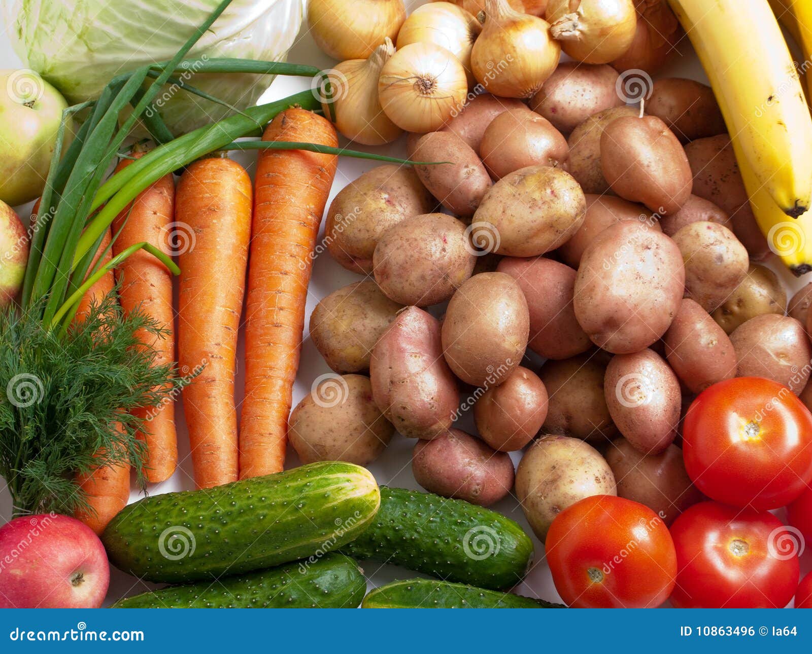 Plantaardig voedsel stock foto. Image of hoop, markt - 10863496
