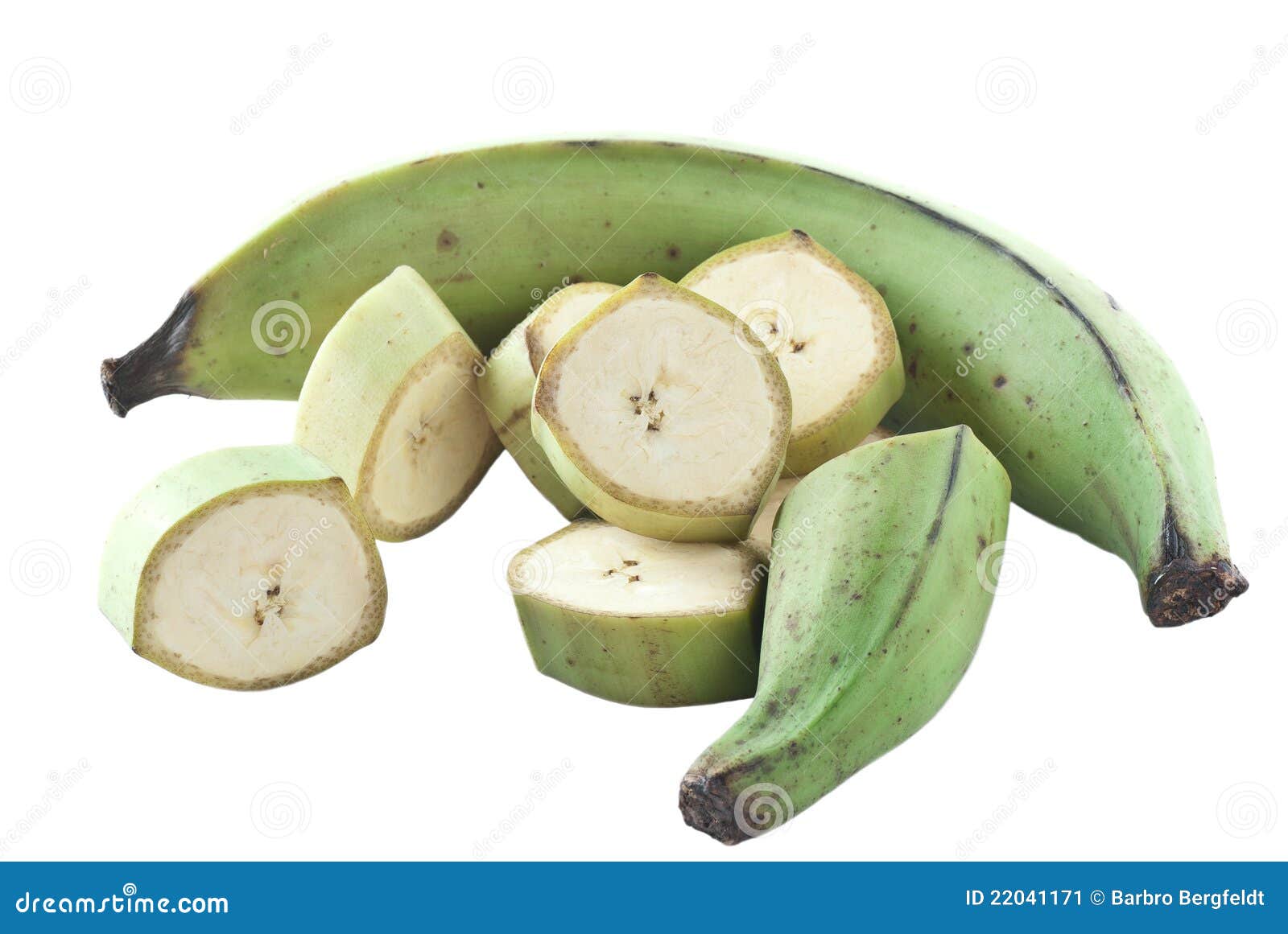 Plantain stock image. Image of plantain, tropical, white - 22041171