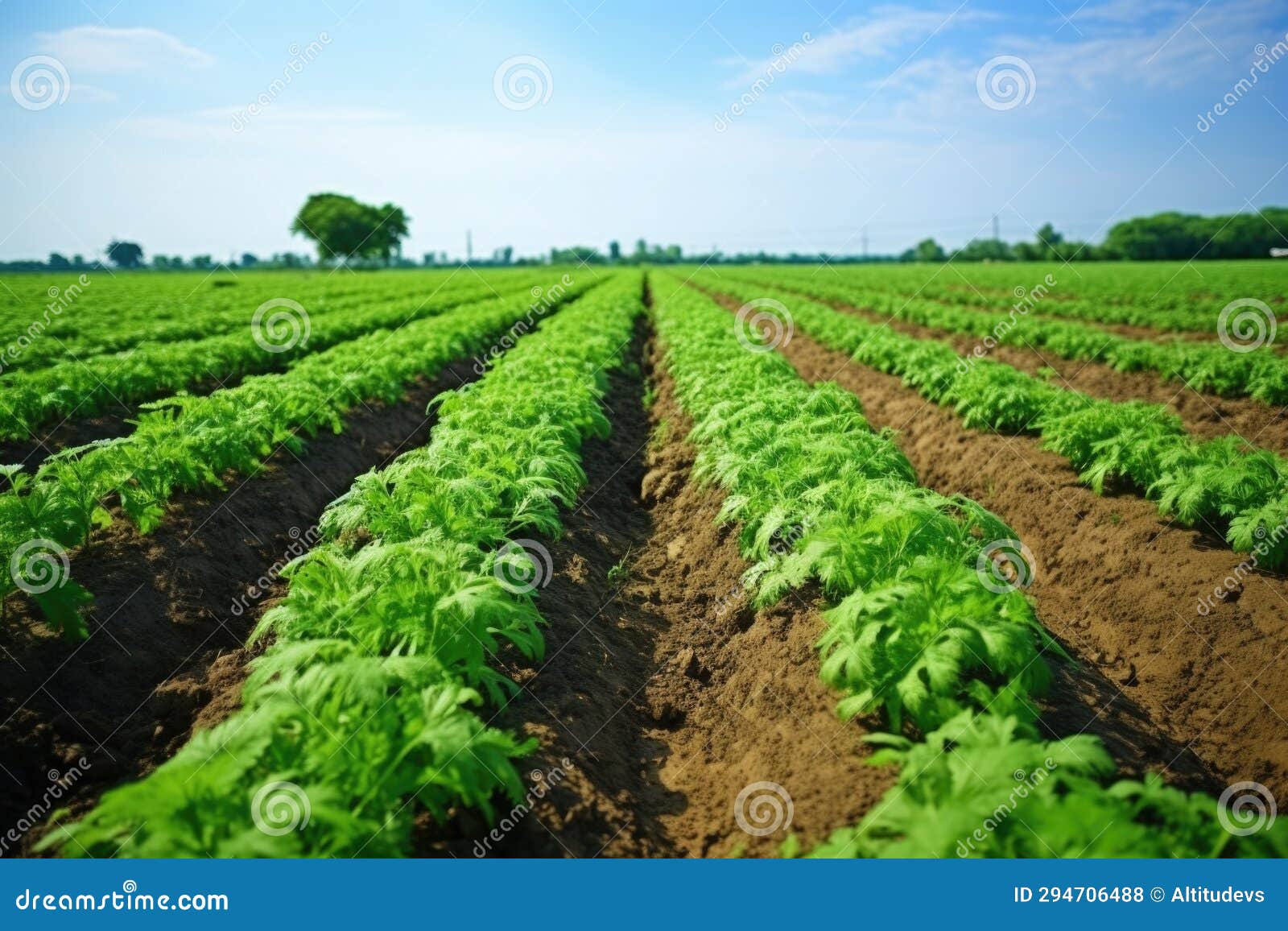 Plantation of Genetically Modified Crops Replacing Wild Greenery Stock ...