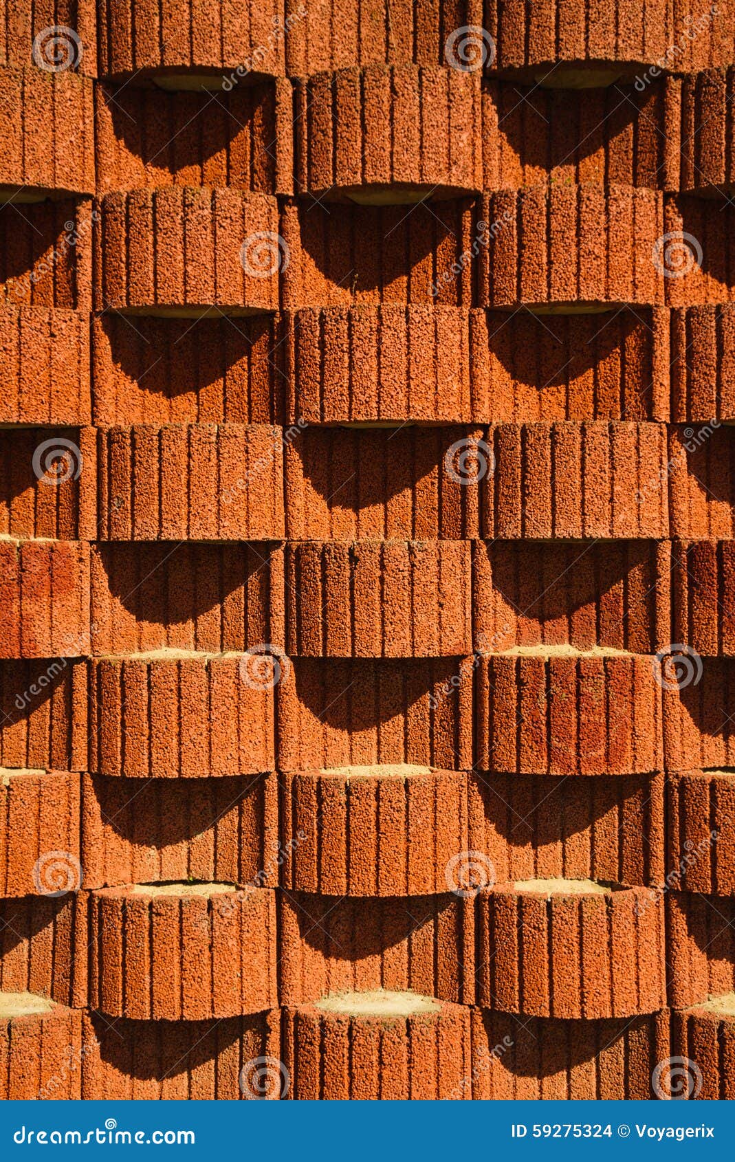 Planter Blocks Retaining Wall. Background, Texture Stock Photo - Image ...