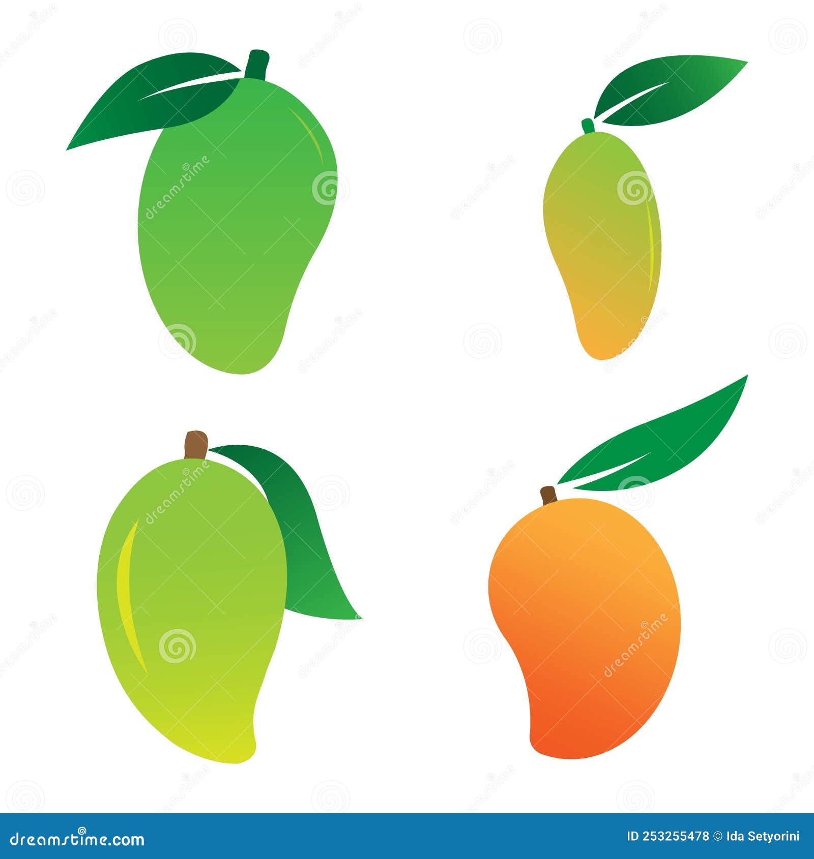 Plantilla De Icono Del Vector Del Logotipo De Mango Ilustración del ...