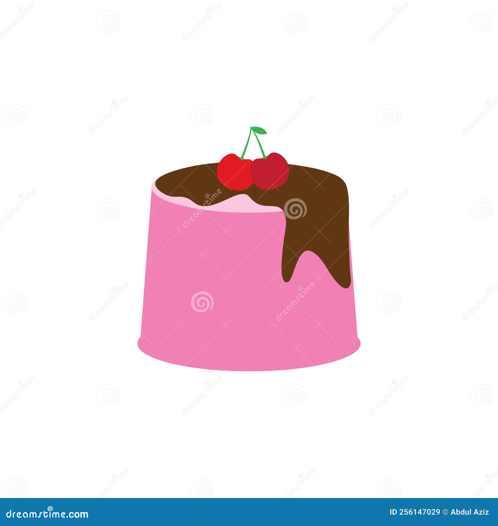 Plantilla De Icono De Postre De Pudding Ilustración del Vector ... Plantilla De Icono De Postre De Pudding Ilustración del Vector ...