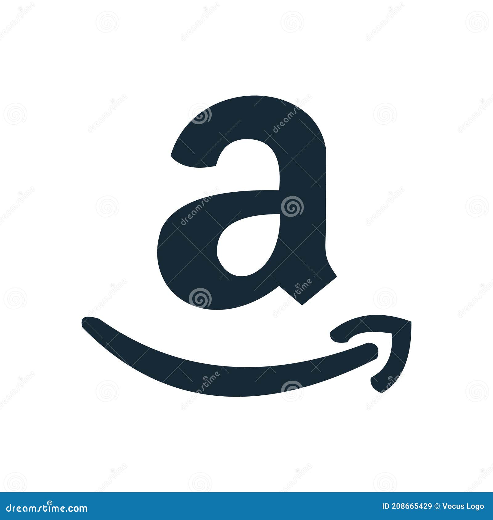 Plantilla De Logotipo Del Vector Del Icono De Amazonia Imagen de ...