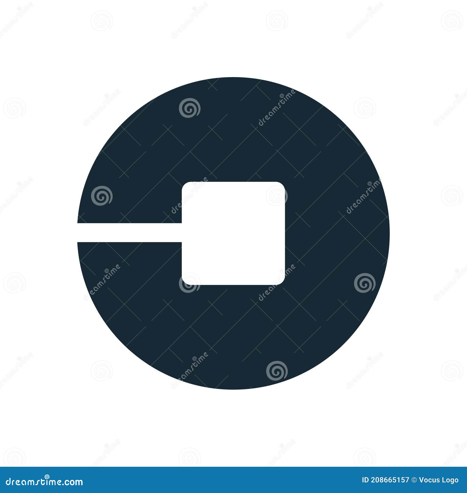 Plantilla De Logotipo Del Vector Del Icono Uber Fotografía editorial ...