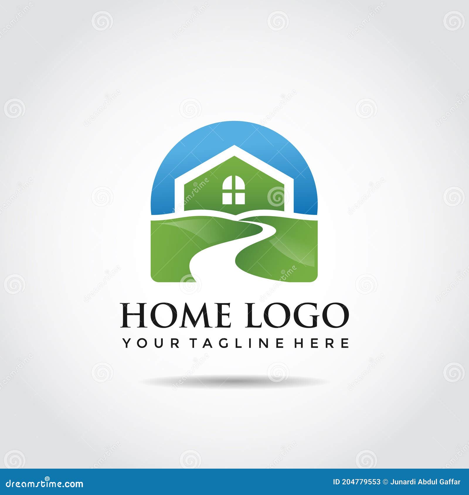 Plantilla De Logotipo De Inicio. Eps10 Ilustración del Vector ...