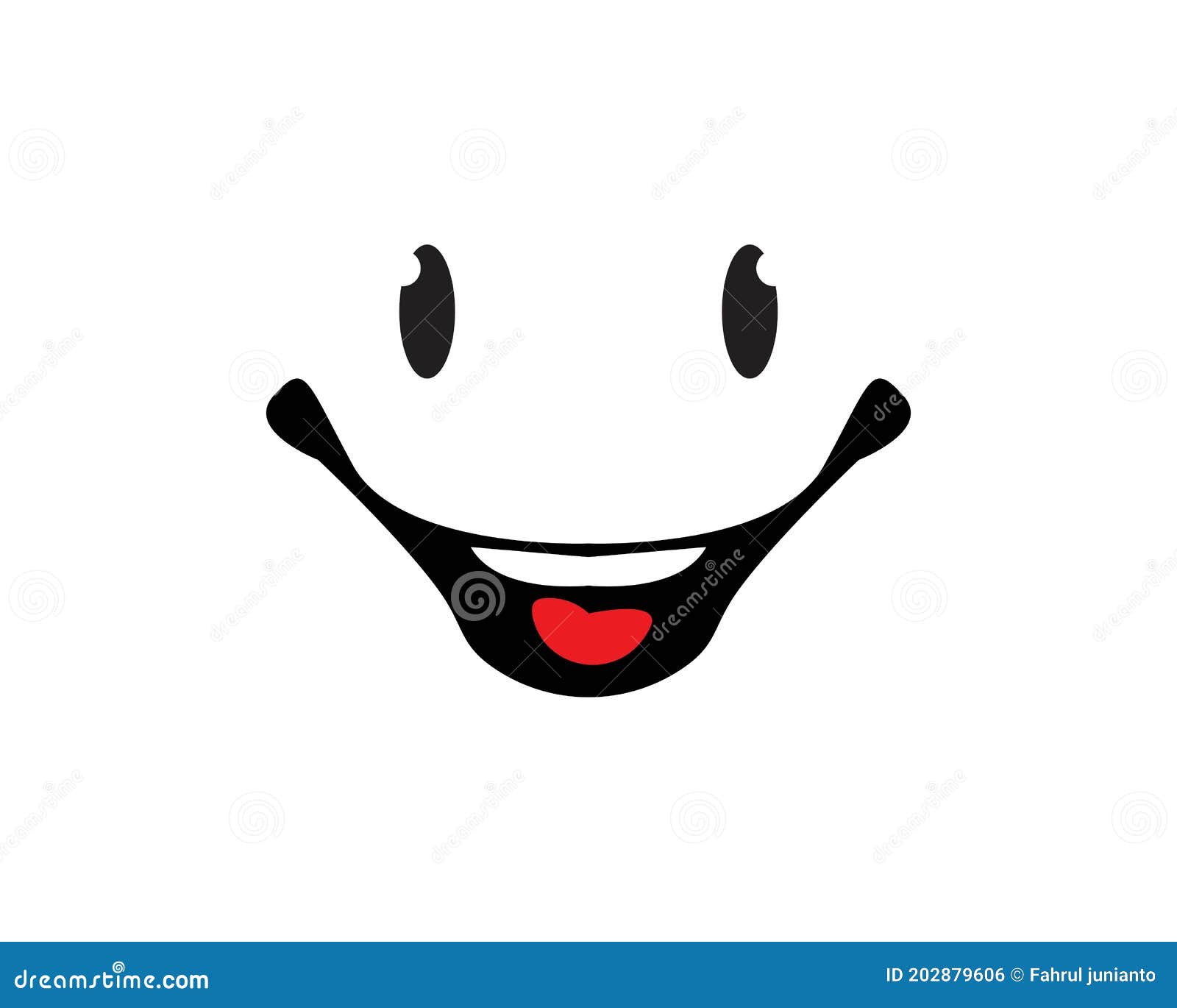 Plantilla De Vector De Logotipo De Icono De Sonrisa Ilustración del ...