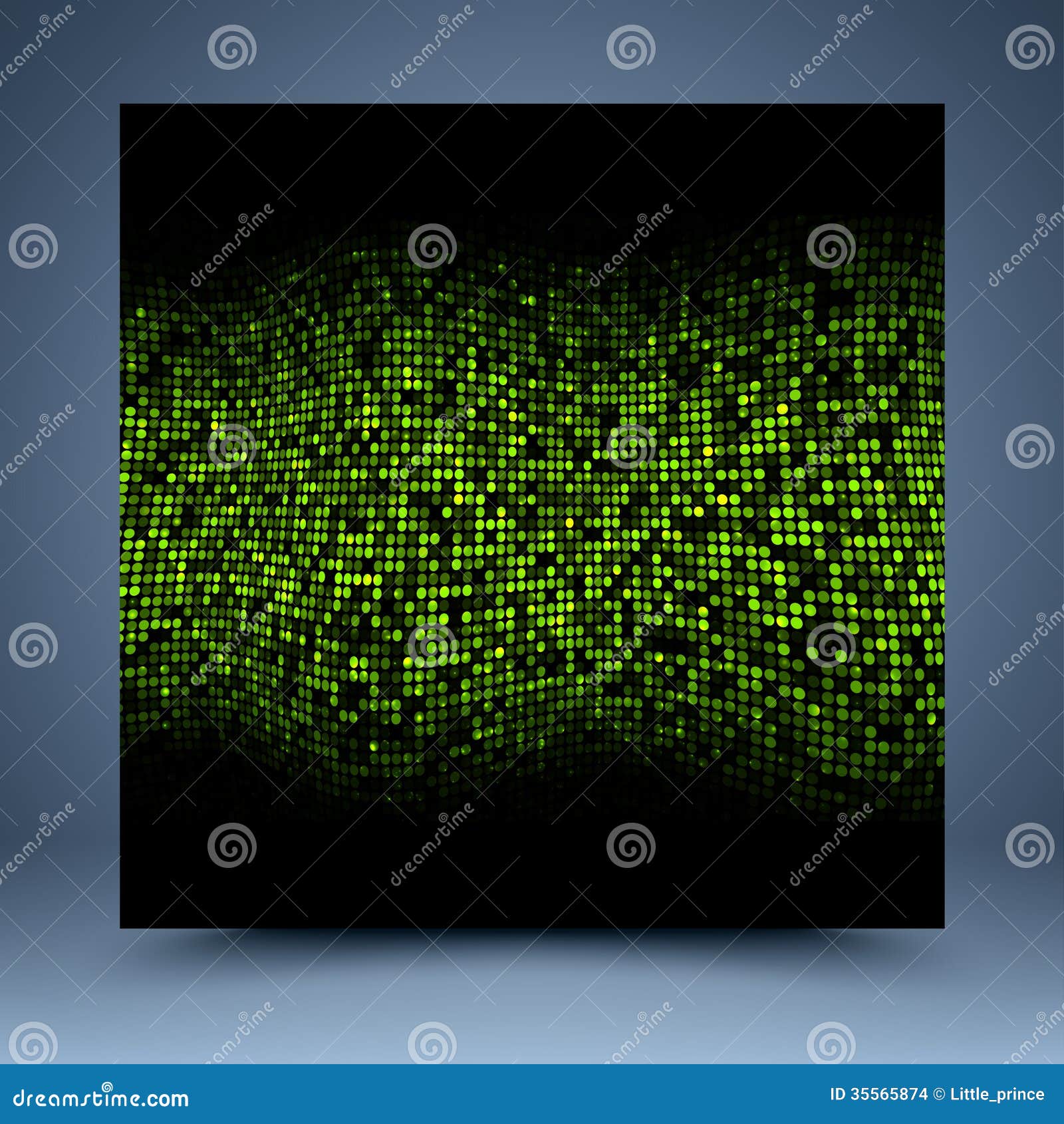 Plantilla negra y verde ilustración del vector. Ilustración de textura ...